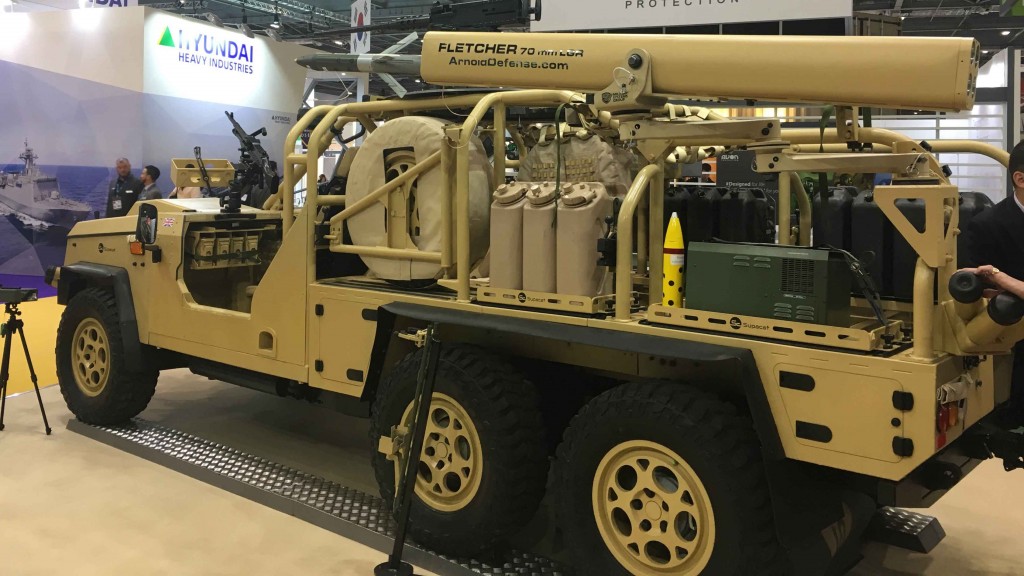 Arnold Defense'ın yeni nesil roketatar sistemi "FLETCHER" | DefenceTurk
