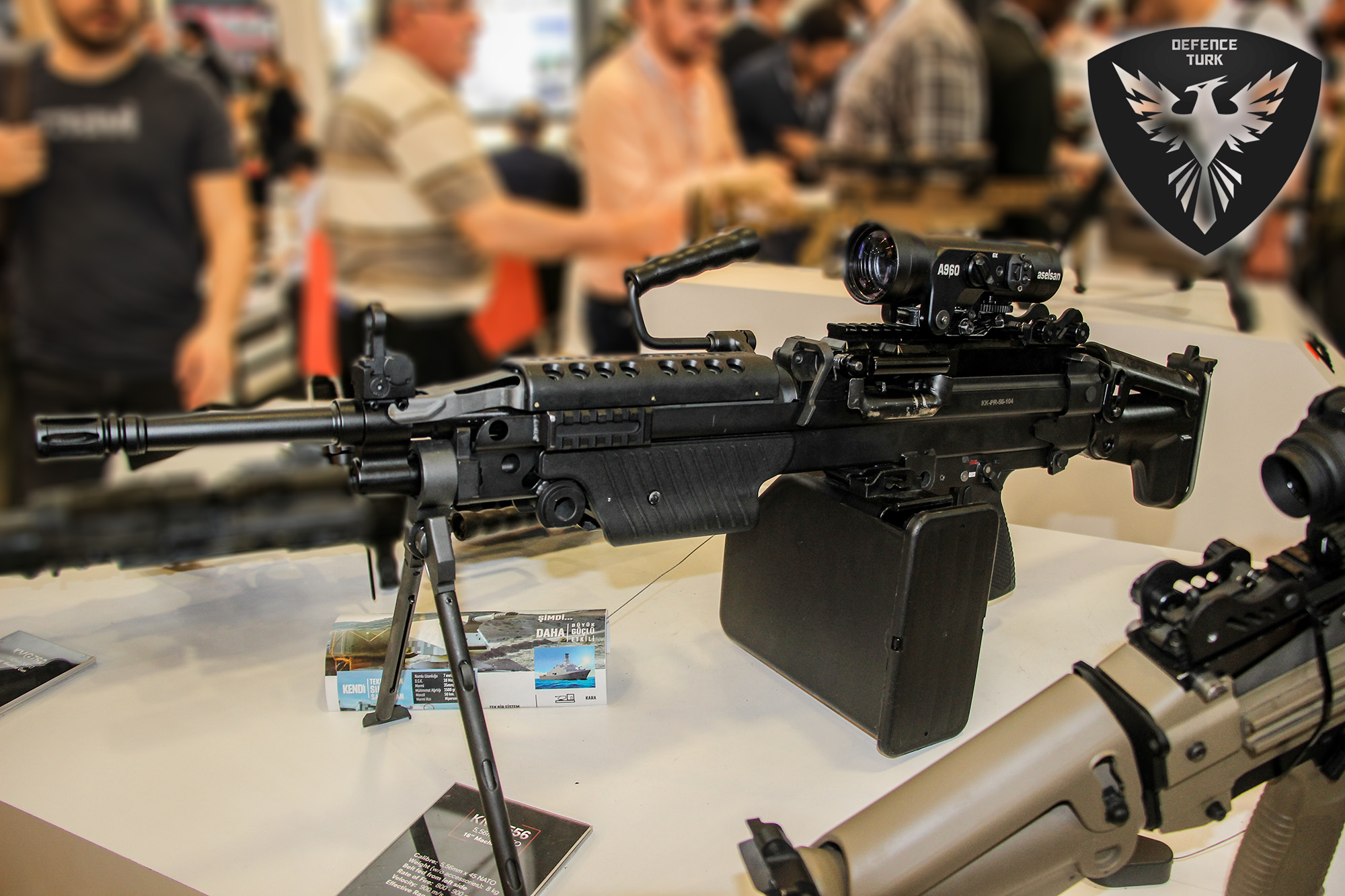 Türkiye’nin ilk 5.56 mm Hafif Makineli Tüfeği: KMG556 | DefenceTurk