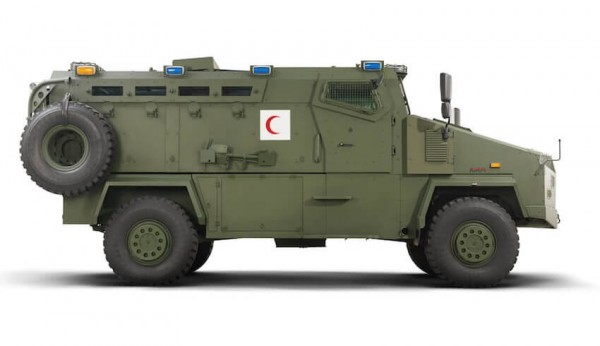 KİRPİ / KİRPİ II Ambulans Mayına Karşı Korumalı Araç | DefenceTurk