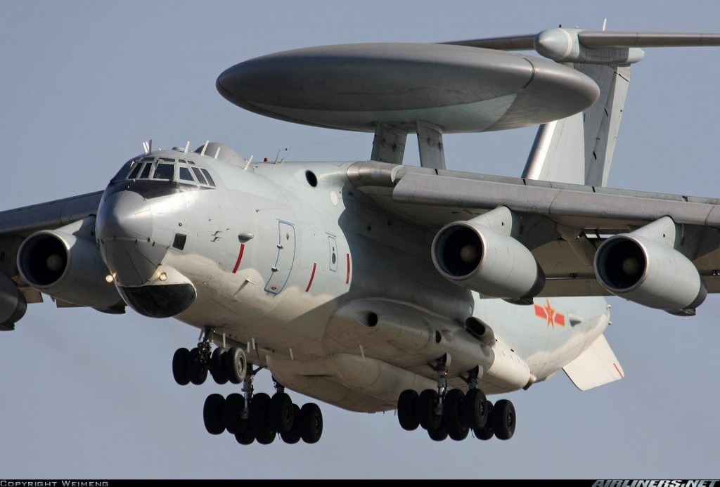 Çin Ordusunun yeni KJ-500 havada yakıt ikmali yapan AWACS uçağı ...