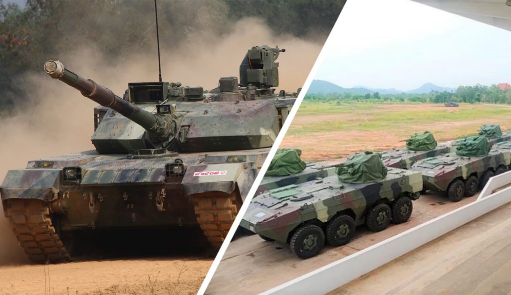 Çin'den Tayland Kraliyet Ordusuna VT4 tank ve VN1 zırhlı araç teslimatı ...