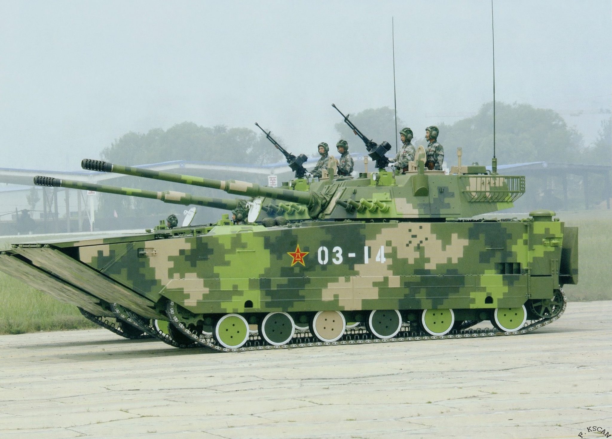 Tayland Ordusunun tercihi Çin üretimi VN16 amfibi hafif tank | DefenceTurk