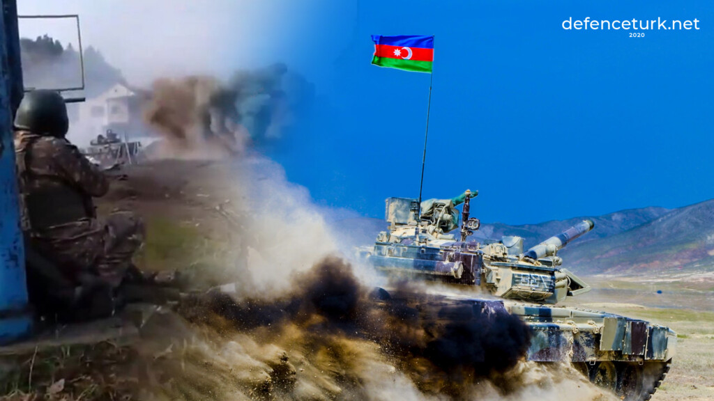 Azerbaycan ordusu Hankendi''ye giriş yaptı | DefenceTurk
