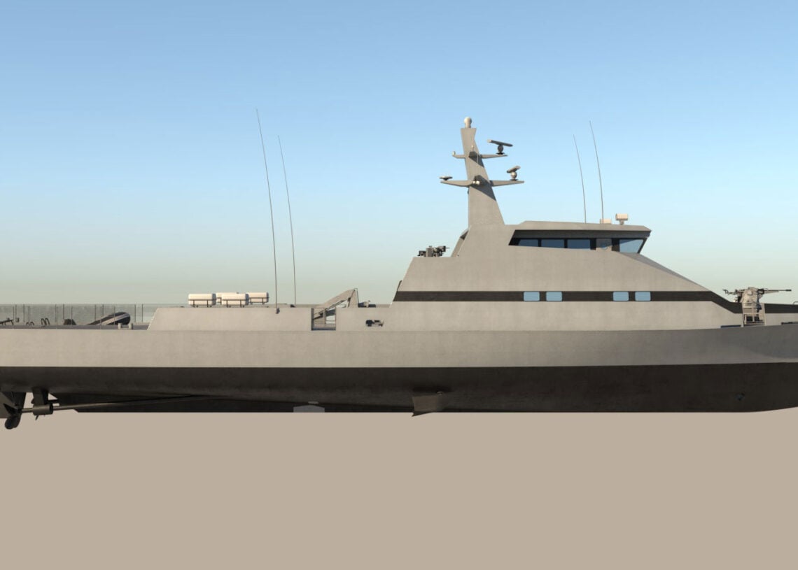 İsrail, sipariş edilen OPV-45 karakol botlarının yapımına başladı ...