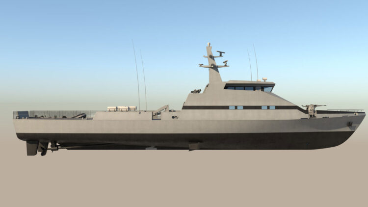 İsrail, sipariş edilen OPV-45 karakol botlarının yapımına başladı ...