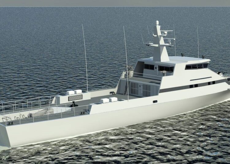 İsrail, sipariş edilen OPV-45 karakol botlarının yapımına başladı ...
