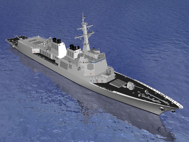 Kore yeni KDX-III Batch-II Muhribinin inşasına başlıyor | DefenceTurk
