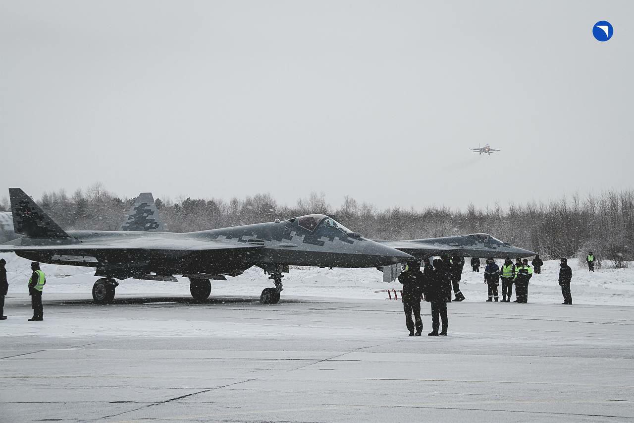 Rus Hava Kuvvetleri'ne Su-57 teslimatı | DefenceTurk