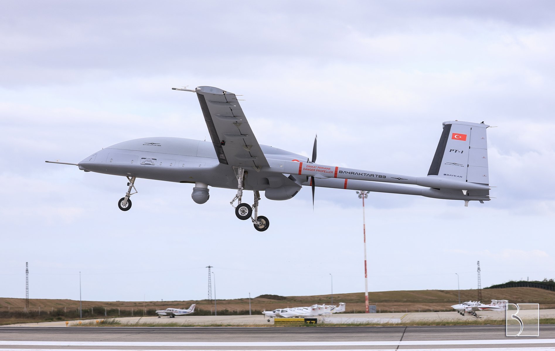 Bayraktar TB3 prototype reached a new milestone, achieving 36310 feet ...